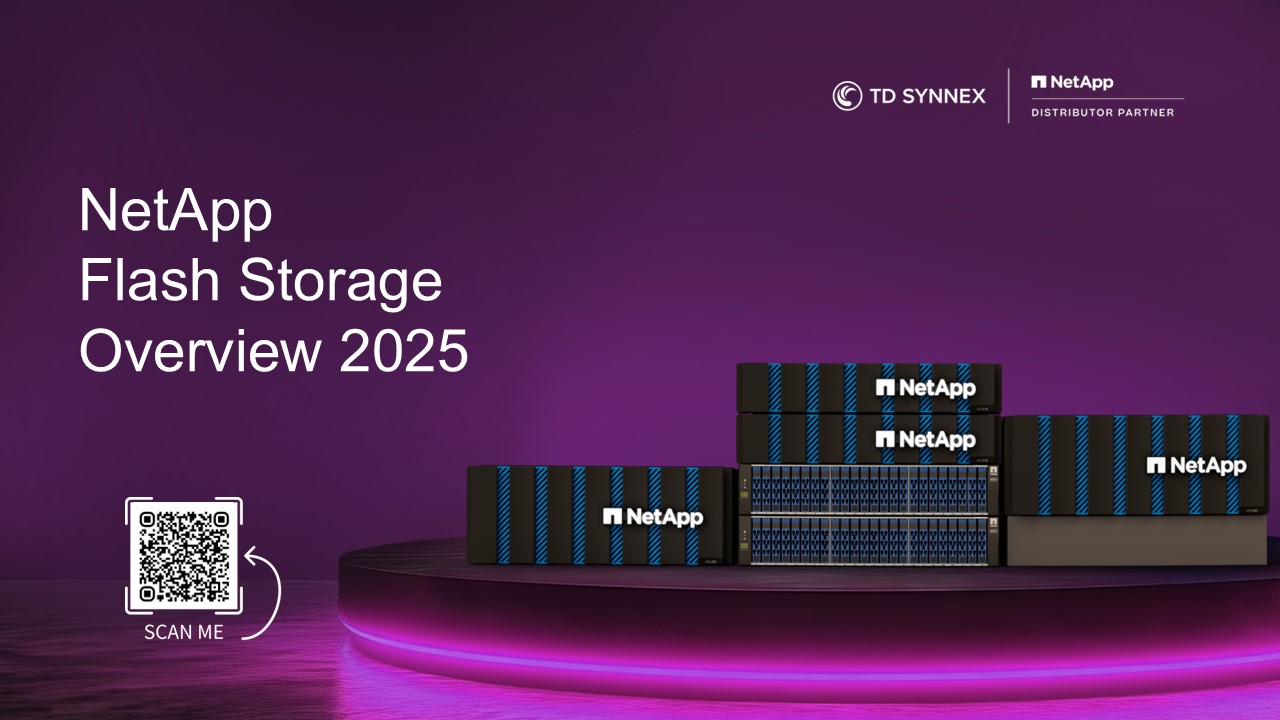 NetApp Flash Storage aperçu 2025 - TD SYNNEX Blog CH